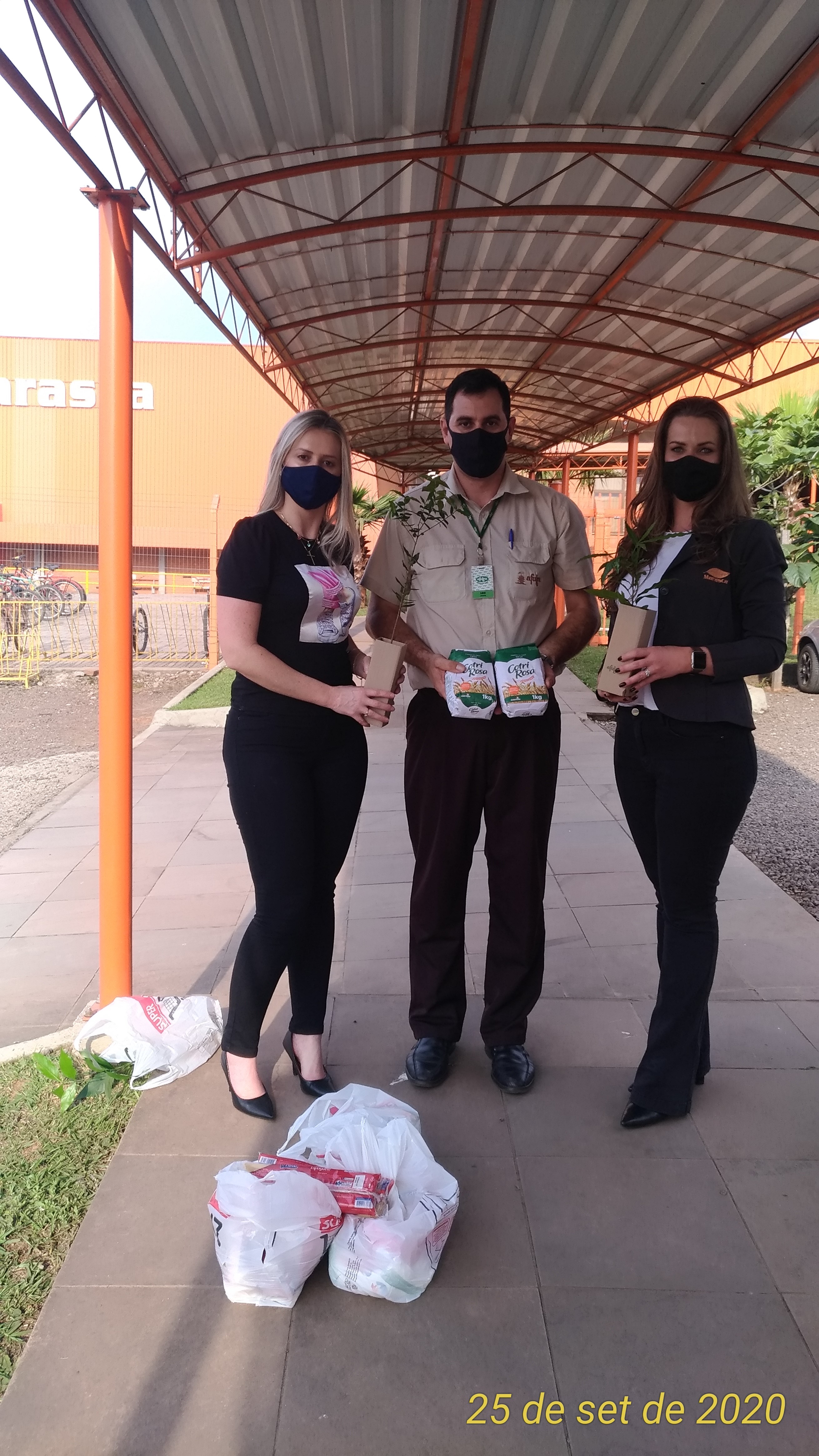 MuDáAlimento entrega 1 tonelada de alimentos em Venâncio Aires - Afubra